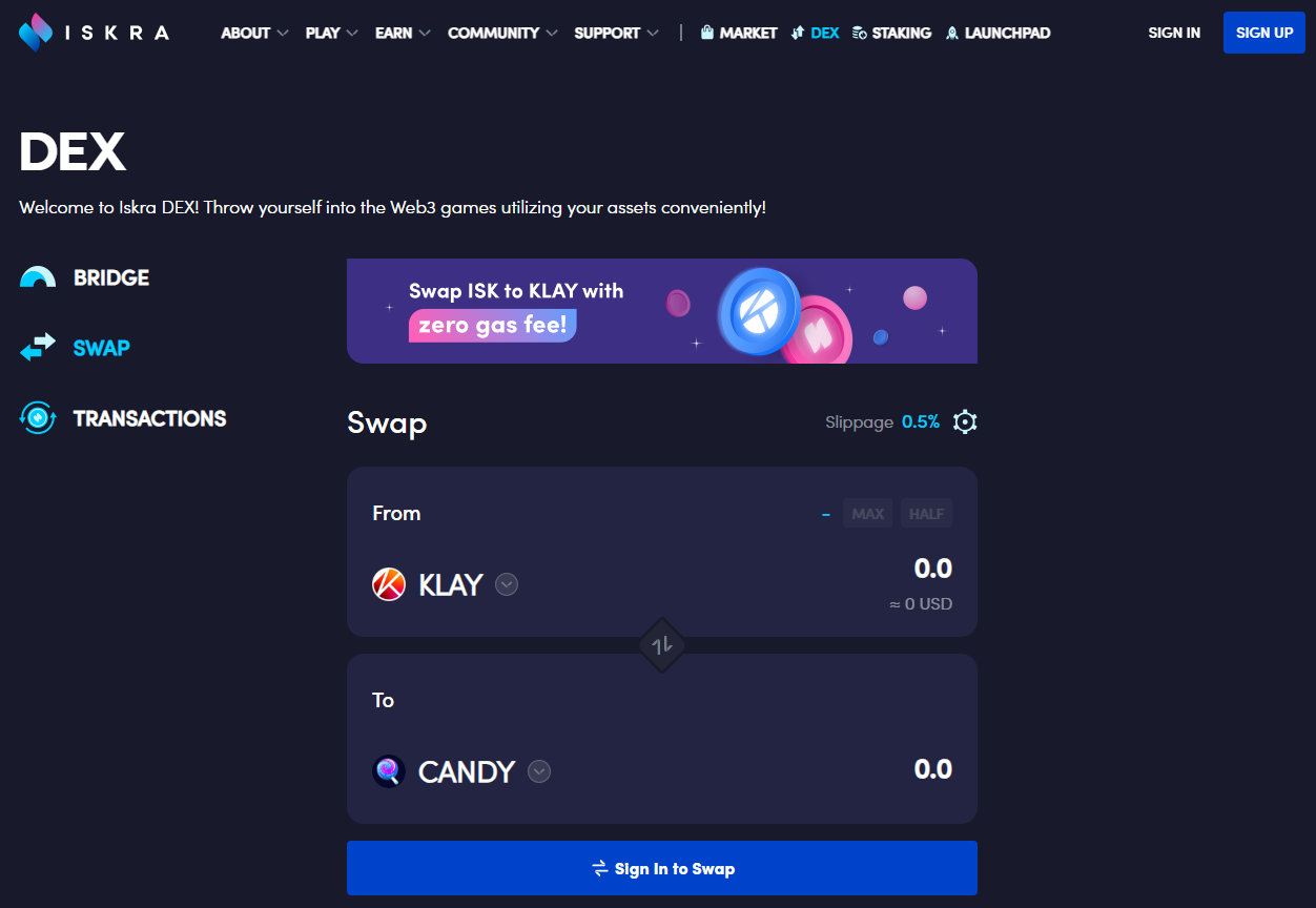 How do I receive CANDY tokens from my ISKRA wallet? – Norma in Metaland